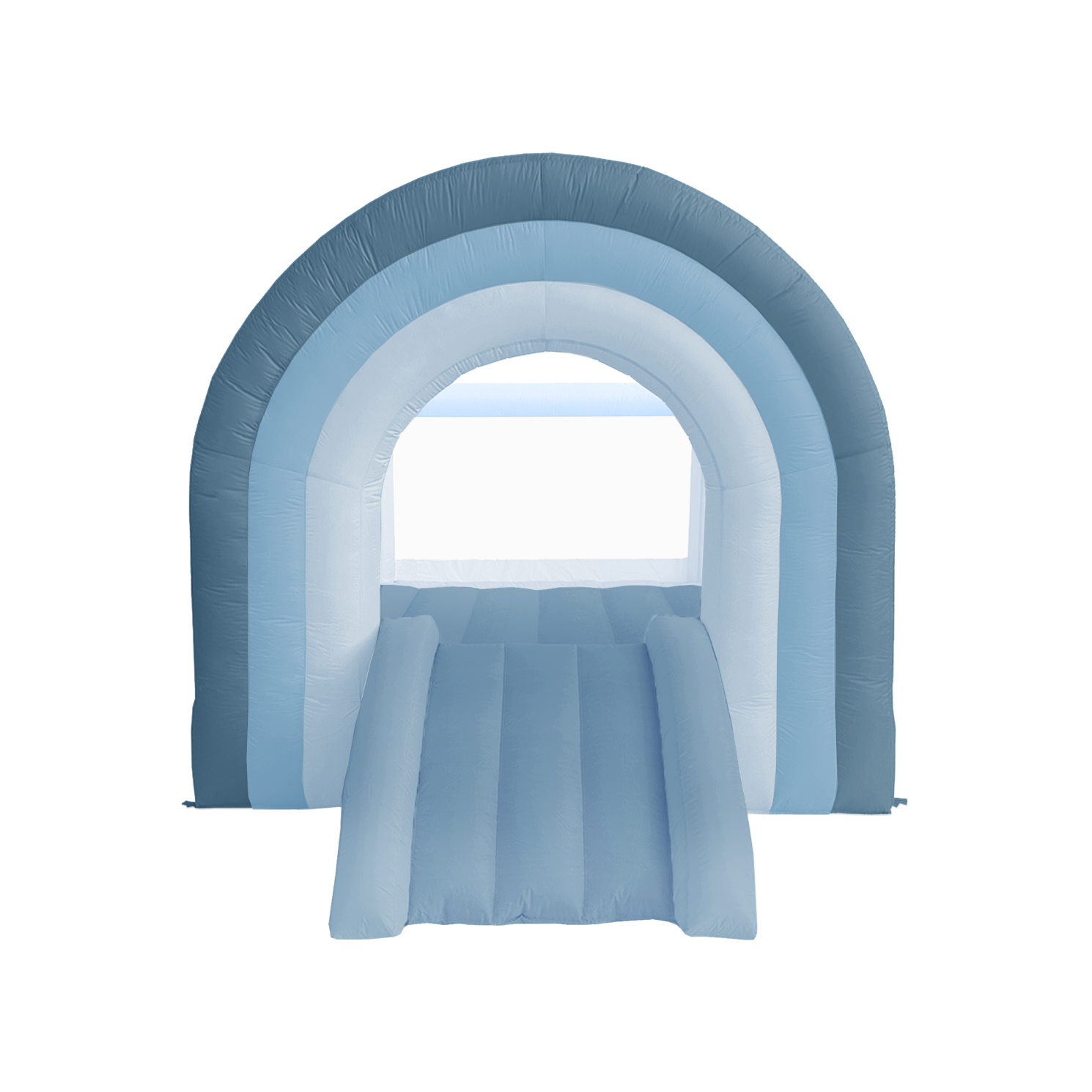 The Blue Rainbow Bounce House | The Happy Bounce Company