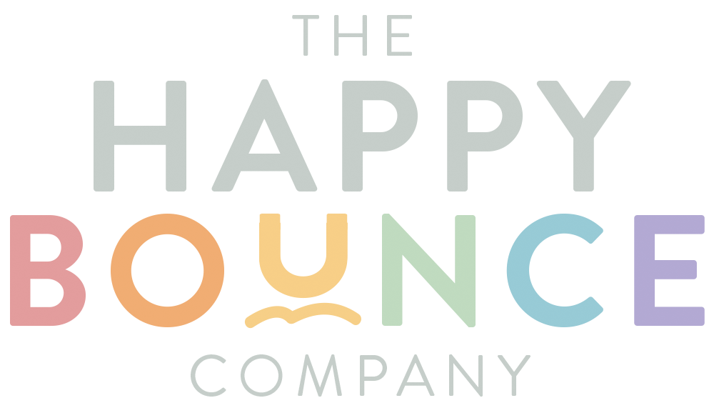 The Happy Bounce Company - modern, pastel, home use bounce houses